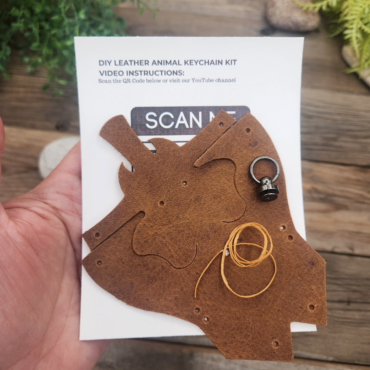 Elephant Leather Animal Keychain Kits – Lazy 3 Leather Company