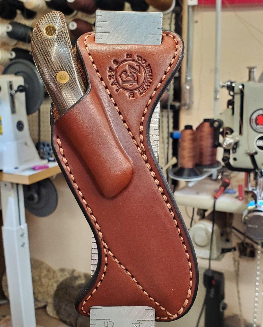 Custom Knife Sheath Request – Lazy 3 Leather Company