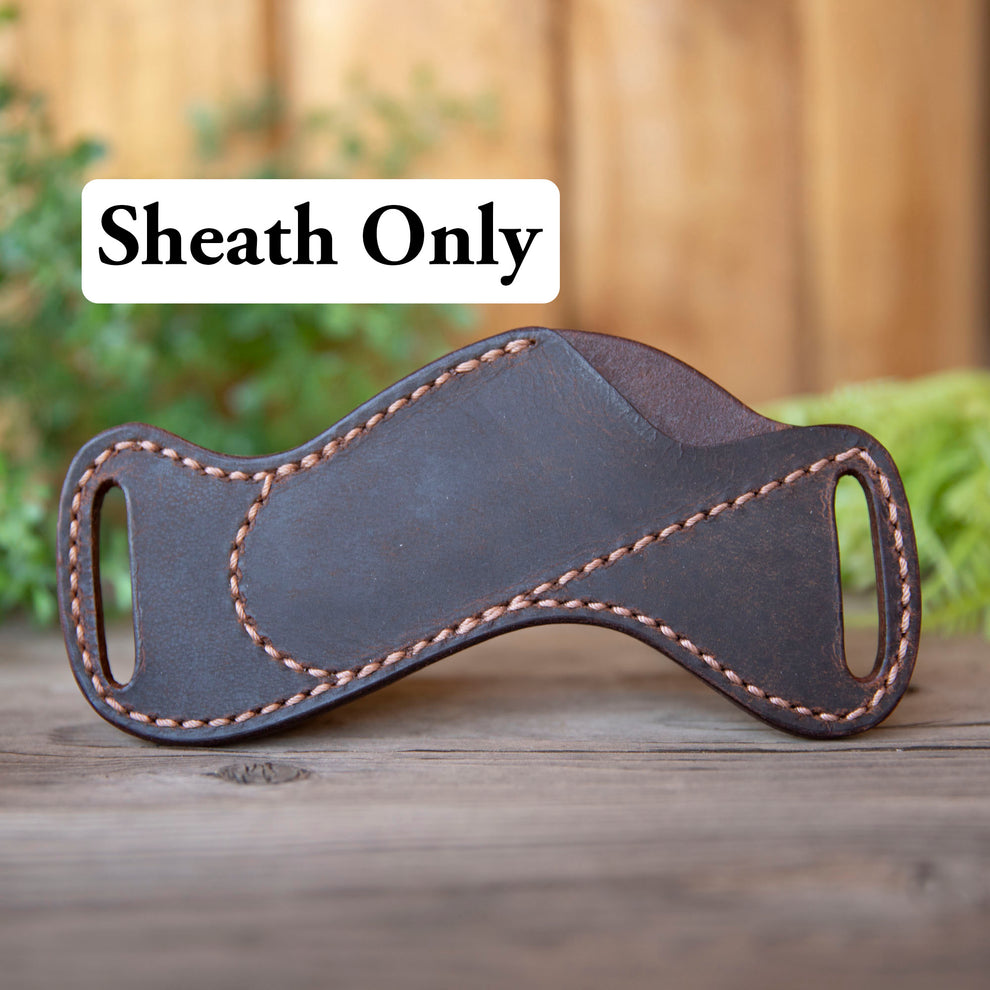 Right Handed Original Bishop Scout Carry Sheath ONLY – Lazy 3 Leather ...