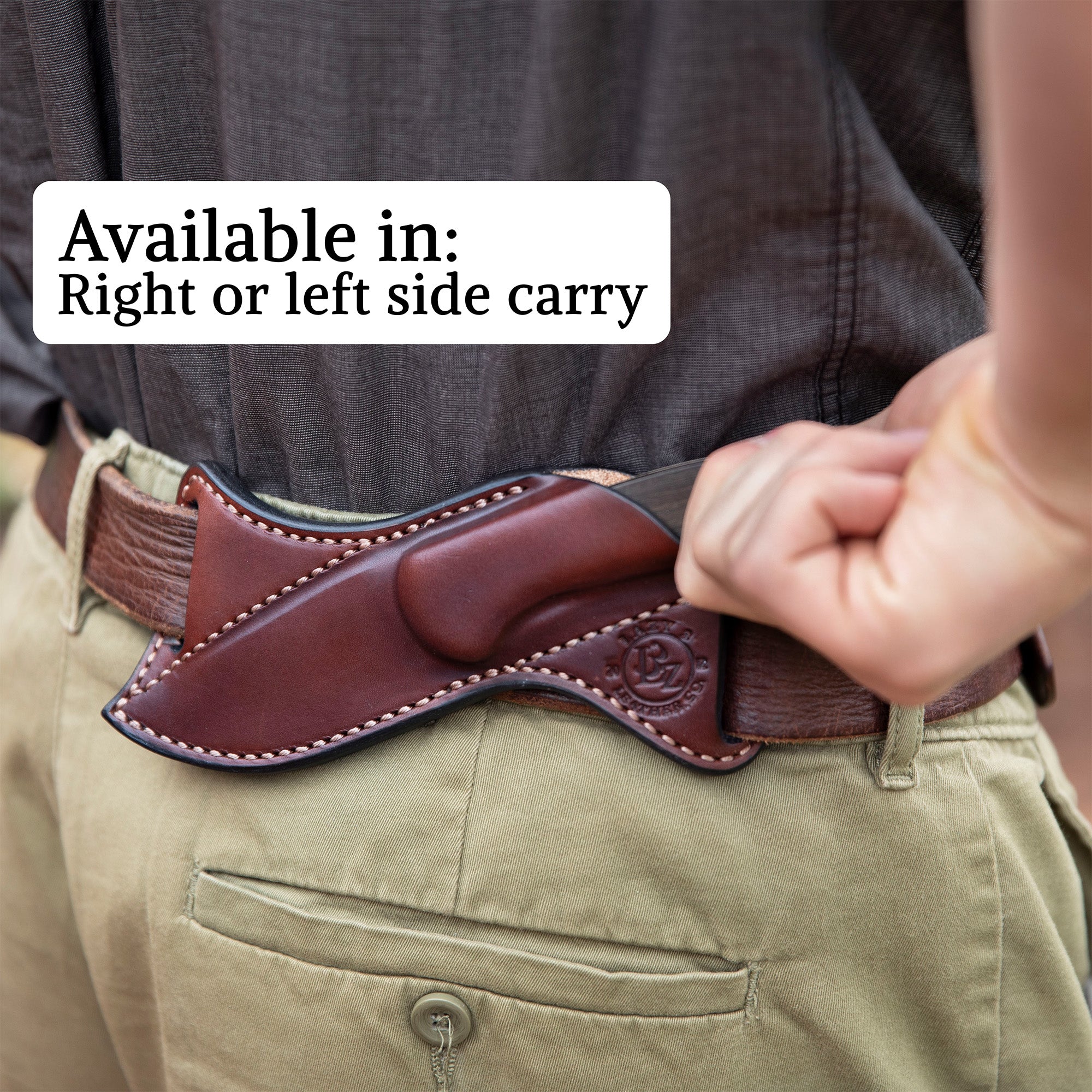 Buck 113 with Brown Leather Scout Carry Sheath – Horizontal EDC Setup ...
