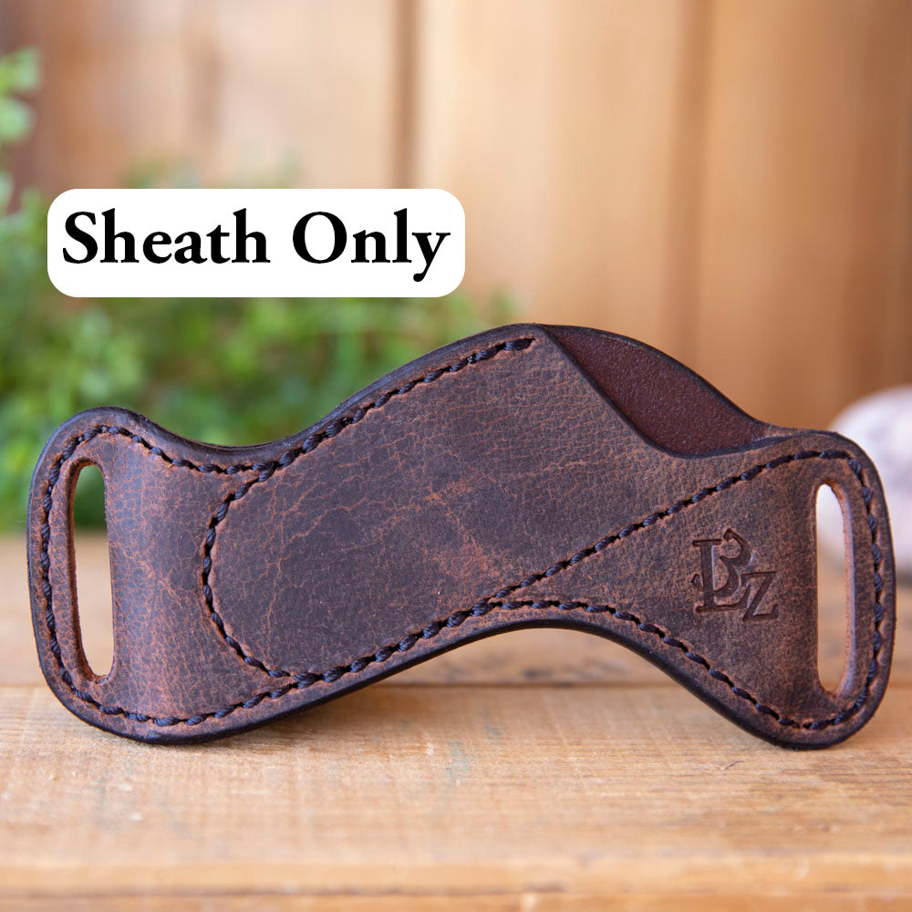 Right Handed Original Bishop Scout Carry Sheath ONLY – Lazy 3 Leather ...