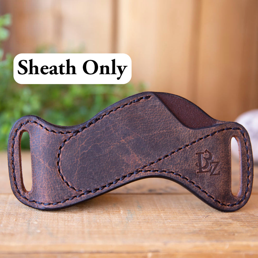 Right Handed Original Bishop Scout Carry Sheath ONLY – Lazy 3 Leather ...