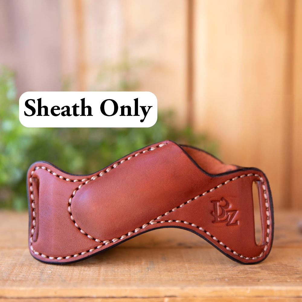 Right Handed Original Bishop Scout Carry Sheath ONLY – Lazy 3 Leather ...