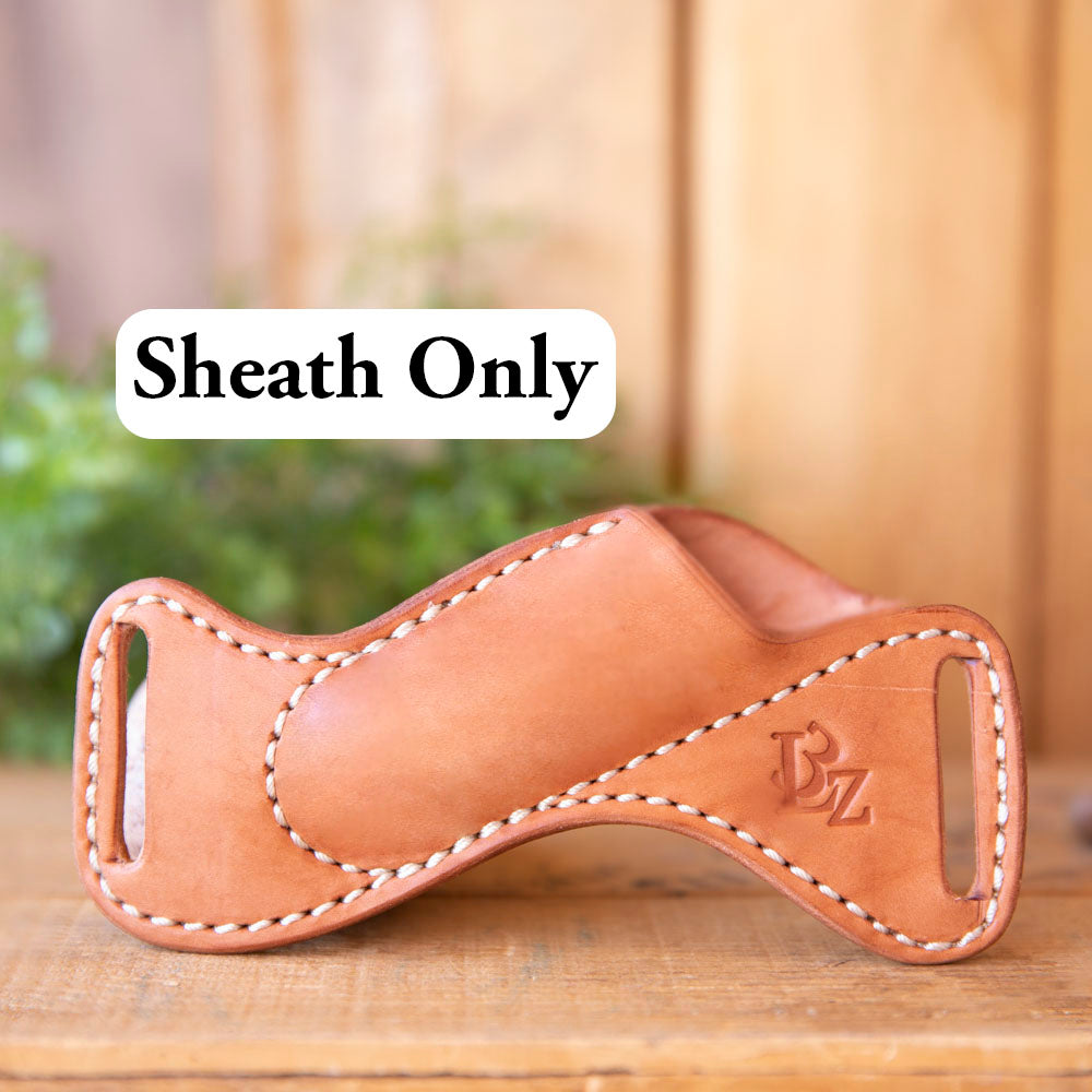 Right Handed Original Bishop Scout Carry Sheath ONLY – Lazy 3 Leather ...