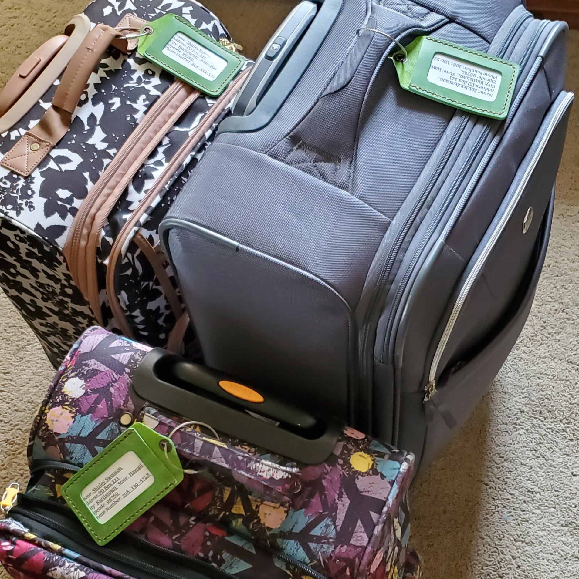 Luggage Tag – Lazy 3 Leather Company